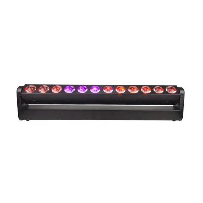 China 12 Eyes Cross DMX Moving Head Lights LED Beam Moving Head 12PCS 40W for sale