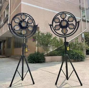 Cina Controllo pixel LED 7*100w RGB DMX Portman luci LED Retro Strobe Flash luci esagonali in vendita