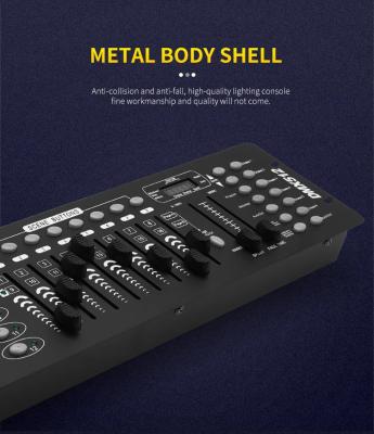 China 240 Mini Console 192 Canal DMX Controlador DMX 512 Controlador de Dimmer de Luz à venda