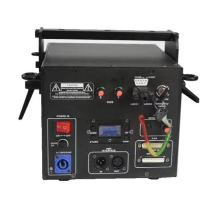 Cina 1.5W RGB Animation Laser Light 3D Laser Projector 30 Kpps Per Dj Disco Lazer in vendita