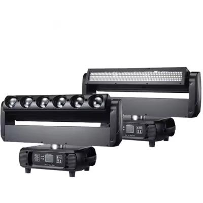 China RGBW lavado con estroboscópio LED cabeza móvil RDM DJ luz discoteca doble cara 6x60w DMX luces de escenario LED barra en venta