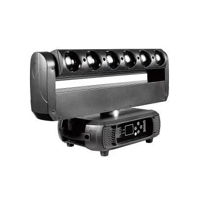 China RGBW lavado con estroboscópio LED cabeza móvil RDM DJ luz discoteca doble cara 6x60w DMX luces de escenario LED barra en venta