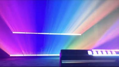 Cina 12*40W Illuminazione del fascio Stage Zoom Head Moving Pixel Effetto RGBW Evento DMX Moving Headlights in vendita