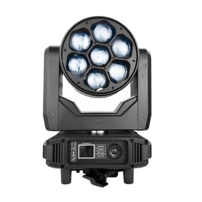 Cina 7*40W RGBW 4 in 1 Big Bee Eye Beam LED Moving Head Stage Wash Zoom Lighting con CTO in vendita