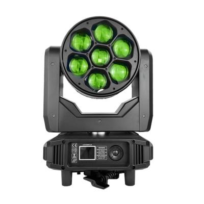Cina 7*40W RGBW 4 in 1 Big Bee Eye Beam LED Moving Head Stage Wash Zoom Lighting con CTO in vendita