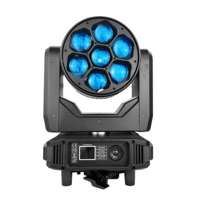 Cina 7*40W RGBW 4 in 1 Big Bee Eye Beam LED Moving Head Stage Wash Zoom Lighting con CTO in vendita