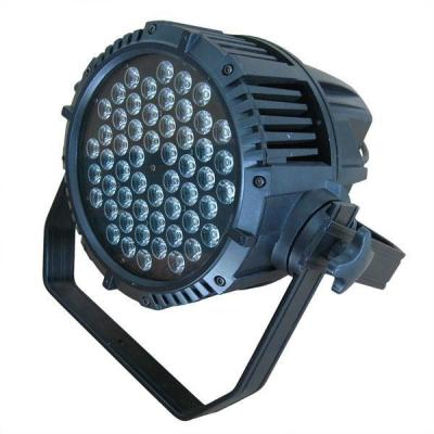 Cina Waterproof 54PCS * 3W RGBW 4in1 Stage Par Lights DMX512 LED Par Lights For Dj in vendita