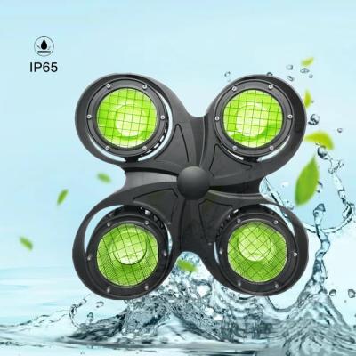 Cina 400W attrezzatura di illuminazione per palcoscenico RGBW IP65 all'aperto impermeabile 4*100W 4 occhi COB LED blind light in vendita