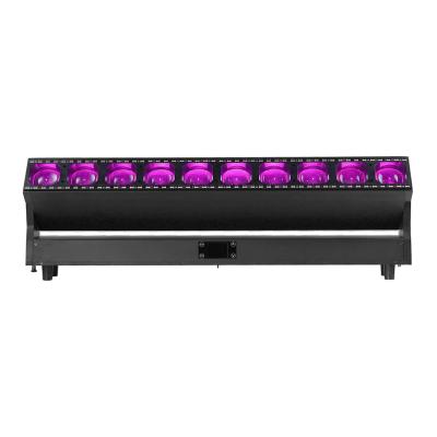 Cina Super Dotline 10X60W Zoom Bar RGB Moving Head Light Attrezzatura di luce per palcoscenico Eventi matrimoniali Presentazione Concerto Luce di festa in vendita
