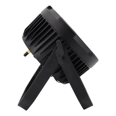 Cina Batteria esterna LED Par L IP65 Batteria impermeabile alimentata da 12x18w RGBWA UV 6 IN 1 Led Flat Par in vendita