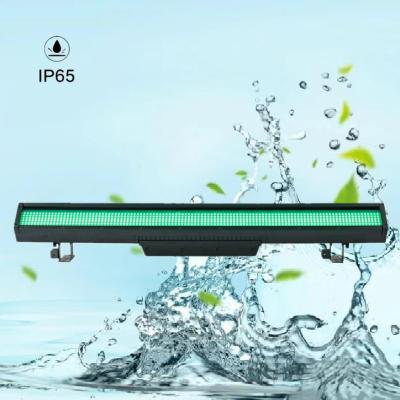 Cina IP65 RGB CW+WW Led Stage Light con DMX Frost Electronic Pixel Wall Washer Dj Lights Bar Led Pixel Control Strobe Light in vendita