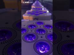 Rechargeable Parled Rgbw 9x18w Battery Up Light 9*18w Rgbaw Uv 6in1 Led Par Battery Wireless 9x18 Uplight