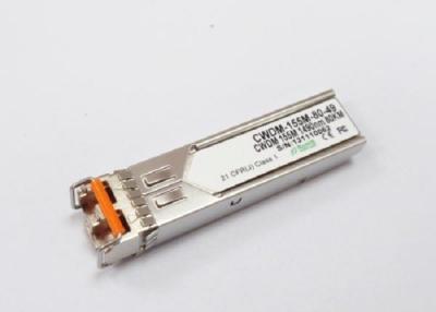Cina Ricetrasmettitore ottico di sostegno DDM CWDM affinchè commutatore commutino recinzione del metallo dell'interfaccia in vendita
