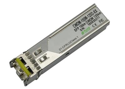Cina 155Mbps trasmissione interurbana monomodale del ricetrasmettitore ottico del duplex CWDM in vendita