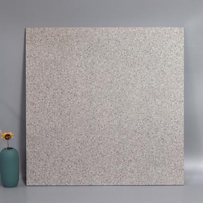 Cina mattonelle di pavimentazione rustiche bianche di terrazzo della porcellana di 60x60cm Gray Small Pots Anti Skid in vendita