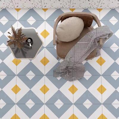 Cina Mattonelle decorative rustiche del fiore della porcellana per il pavimento e la parete della toilette della camera da letto della cucina in vendita