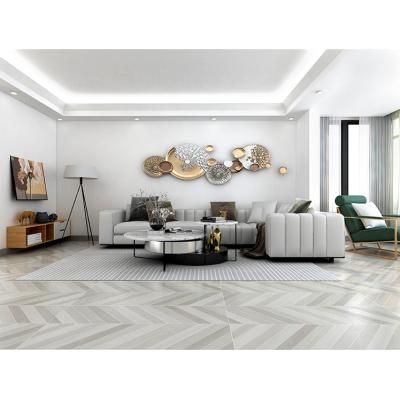 Cina piastrelle di ceramica di legno Matte Glazed Surface Finish del grano 60x120 in vendita