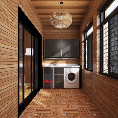 Cina Mattonelle rustiche non di slittamento della porcellana di legno all'aperto del grano per il balcone del terrazzo dell'iarda del giardino del patio in vendita