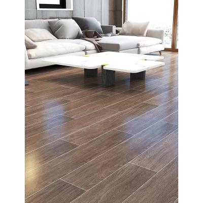 Cina Matt Wood Grain Porcelain Tile lustrato 200x1200mm Brown Grey Indoor Wooden Look Antique in vendita