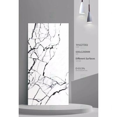 Cina Mattonelle rustiche di 600x1200 Matt Glazed Porcelain Tiles Marble della porcellana di pietra di lusso di sguardo in vendita