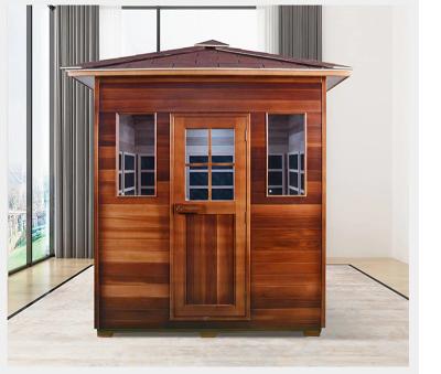 Cina Sauna all'aperto del vapore della cabina del giardino, stanza di legno all'aperto di sauna in vendita