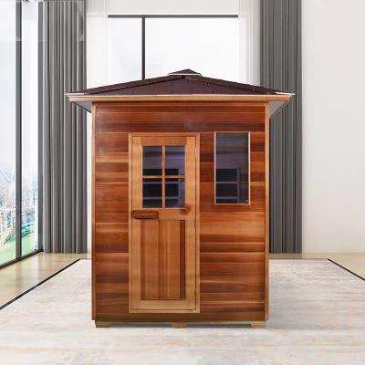 Cina Sauna all'aperto del vapore della cabina del giardino, stanza di legno all'aperto di sauna in vendita