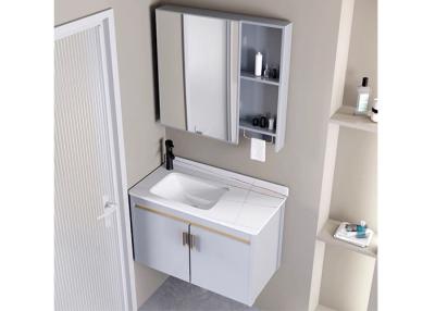 China Gabinetes modernos simples de la vanidad del cuarto de baño del lavabo del nuevo del diseño solo cajón del fregadero en venta