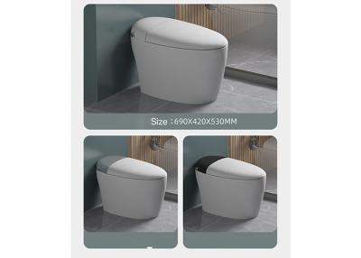 Cina Un pezzo solo ceramico del pavimento del sensore del bagno di HOMIXE del bidet a livello automatico elettrico di lusso del Wc in vendita