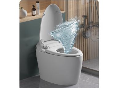Cina Un pezzo solo ceramico del pavimento del sensore del bagno di HOMIXE del bidet a livello automatico elettrico di lusso del Wc in vendita