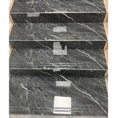 Cina la porcellana di marmo di sguardo di 1200*470mm piastrella le mattonelle lustrate di punto della scala del pavimento lucidate ente completo in vendita