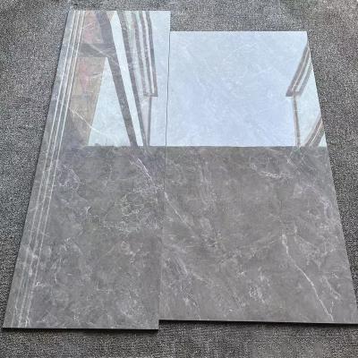 Cina la porcellana di marmo di sguardo di 1200*470mm piastrella le mattonelle lustrate di punto della scala del pavimento lucidate ente completo in vendita