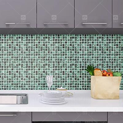 Cina Piastrelle di marmo di colore verde per pavimento e parete del bagno in vendita