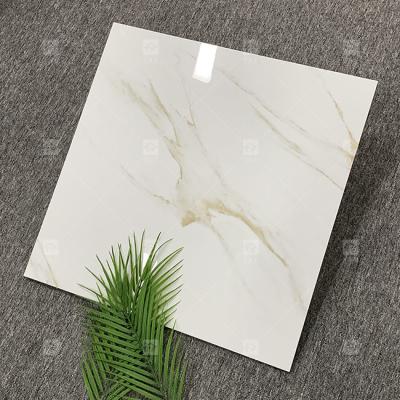 Cina 600x600mm Piastrelle di porcellana in marmo bianco standard per pavimenti in vendita