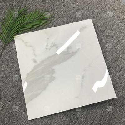 Cina 600x600mm Piastrelle di porcellana in marmo bianco standard per pavimenti in vendita