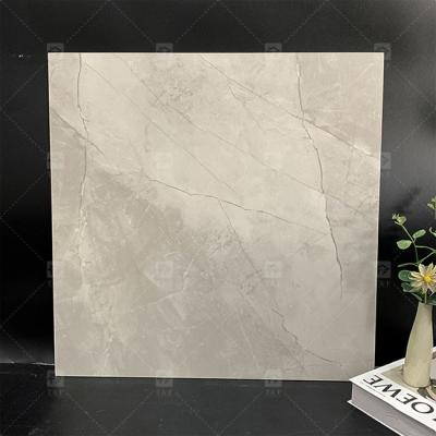 Cina Corpo intero Marmo Look Porcellana Piastrelle rustiche Grigio Colore Per Pavimento Interno E Parete in vendita