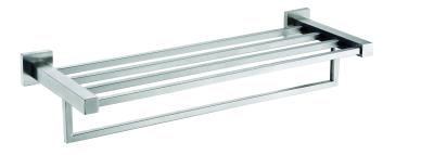 Cina anti insiemi dell'hardware del bagno della ruggine, scaffale spazzolato 24x13x62cm del gancio dell'asciugamano del nichel in vendita
