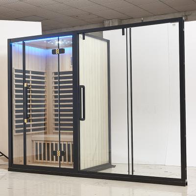 Cina Stanza lontana di terapia della luce infrarossa del vapore 110V/220V/380V della stanza asciutta bagnata di sauna in vendita