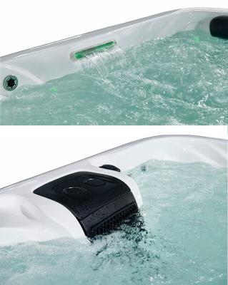 Cina vasca quadrata di massaggio del mulinello della vasca di Jacuzzi del bagno di 2120x2120x900mm in vendita