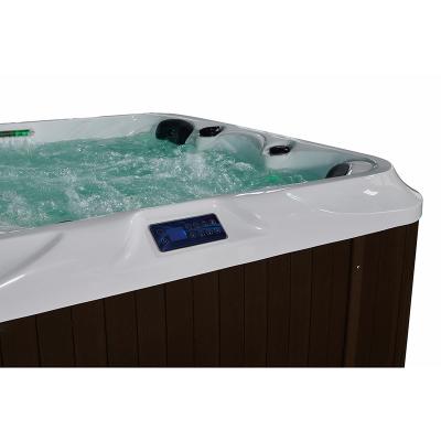 Cina vasca quadrata di massaggio del mulinello della vasca di Jacuzzi del bagno di 2120x2120x900mm in vendita