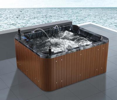 Cina vasca di Jacuzzi del bagno 240V, vasca calda 5 persone del mulinello dell'interno 5.5KW in vendita