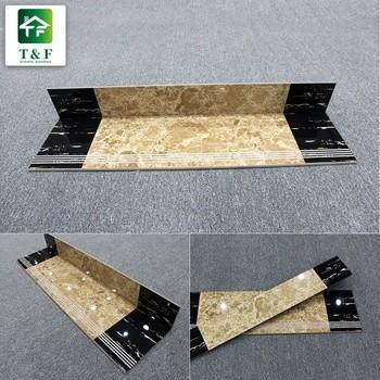 Cina La scala ceramica gialla piastrella la struttura di superficie lucida di 1200mm x di 300 in vendita