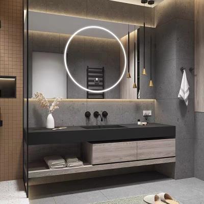 Cina Unità di vanità del bagno del compensato, Governo di galleggiamento di vanità del controsoffitto dell'ardesia in vendita