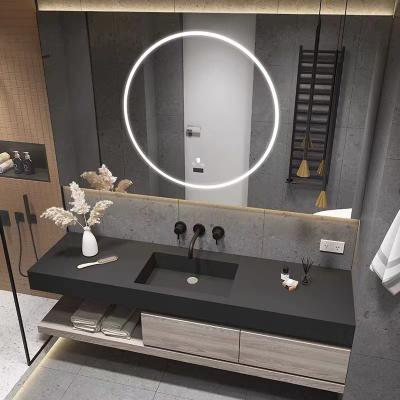 Cina Unità di vanità del bagno del compensato, Governo di galleggiamento di vanità del controsoffitto dell'ardesia in vendita