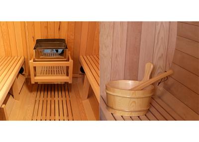 Cina Bagno turco infrarosso lontano rosso del barilotto di Cedar Wood Traditional Sauna Room in vendita