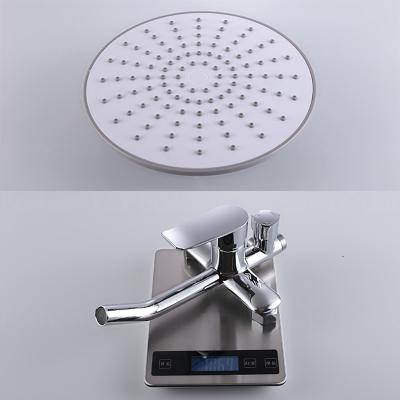 China Dual Handle Bath Shower Mixer Set , Chrome Wall Mounted Shower Faucet Kits for sale
