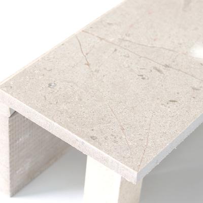 Cina All'aperto dell'interno della scala di punti del marmo bianco resistente all'acido delle mattonelle in vendita