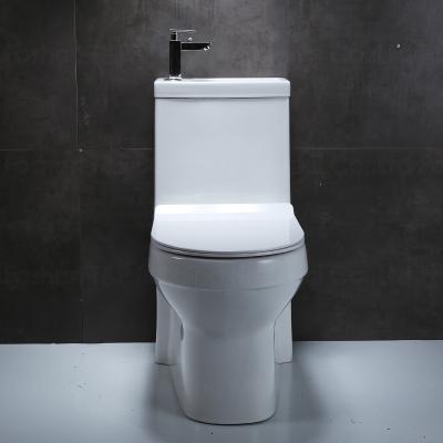 Cina Ciotola di toilette ceramica del bagno, lavandino di un pezzo della toilette di 700x385x745mm combinato in vendita