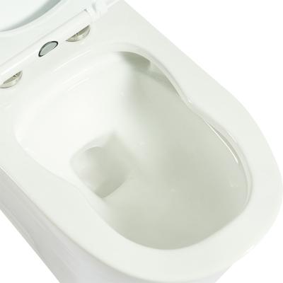 Cina Toilette di un pezzo di Jet Siphonic Flushing Compact Elongated del gabinetto della ciotola in vendita