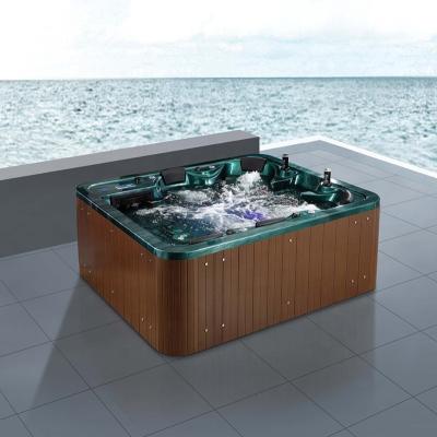 Cina vasca di Jacuzzi del bagno 240V, vasca calda 5 persone del mulinello dell'interno 5.5KW in vendita