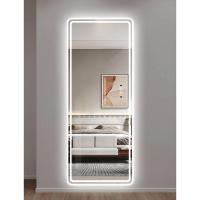 China Rectangular Bathroom Hardware Sets , Illuminated Full Body LED Dressing Mirror for sale
